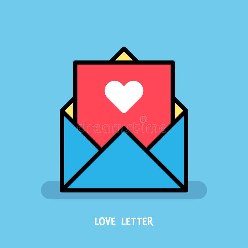 An Open Envelope with Exclamation Mark. Isolated Vector Illustration ...