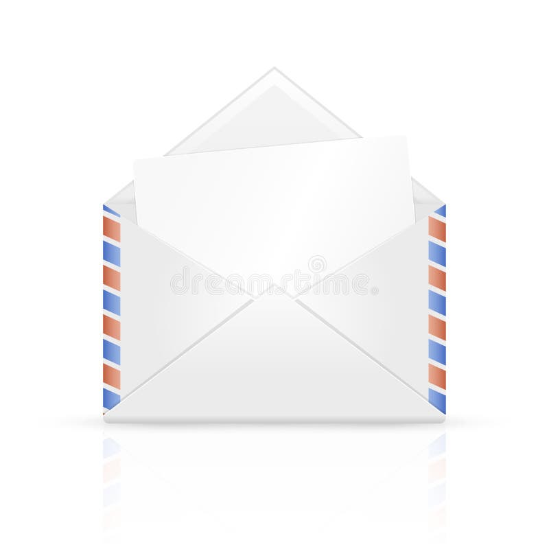 Envelope mail stock vector. Illustration of modern, background - 46690877