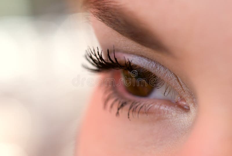 Open eye stock image. Image of faces, look, humans, eyelashes - 3989131