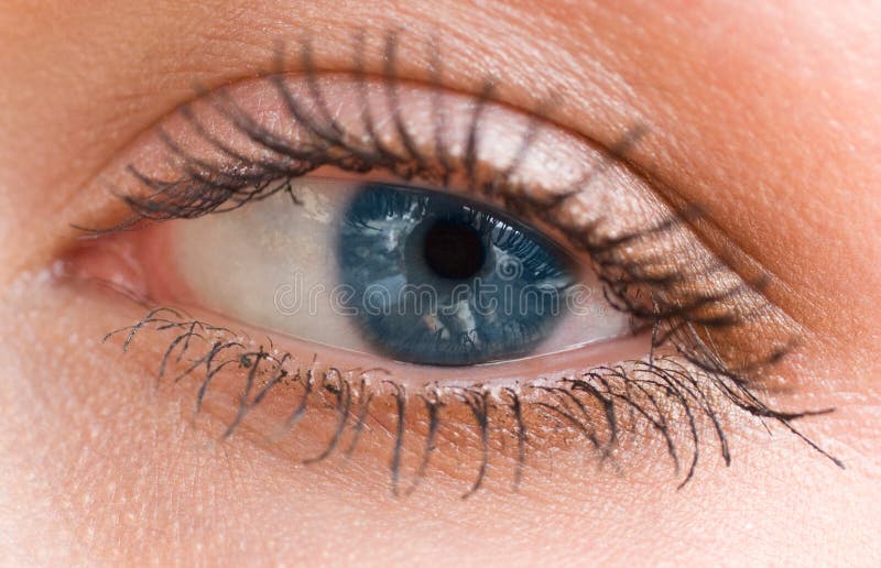 Human eye and target stock image. Image of descriptive - 21565413