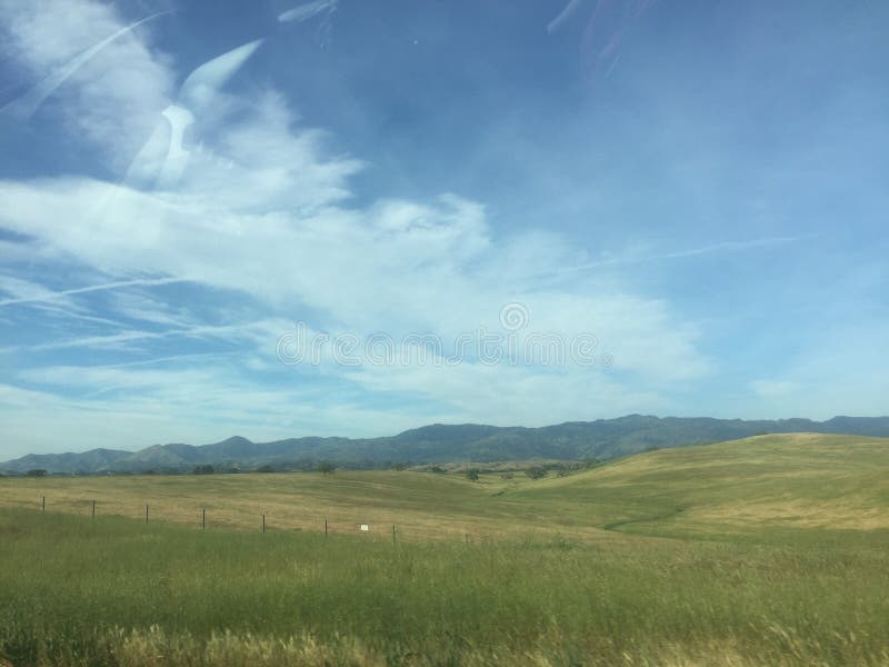 Open field stock image. Image of open, field, mountains - 90846705