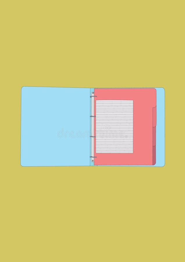Open File. Vector Illustration Decorative Design Stock Vector ...