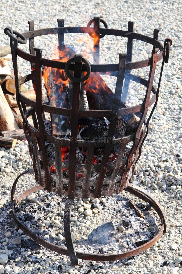 Open fire stock image. Image of bonfire, boom, back, inferno - 29345975