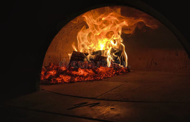 Open fire cooking at night stock image. Image of heat - 132244249