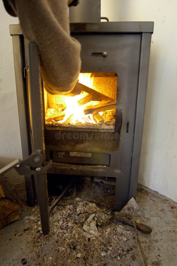 Open Fireplace in an Old Building Stock Photo - Image of costs, house ...