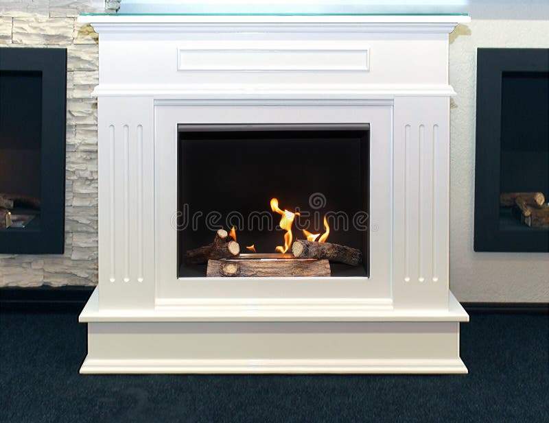 Open fireplace stock photo. Image of wood, marble, architecture - 73778930