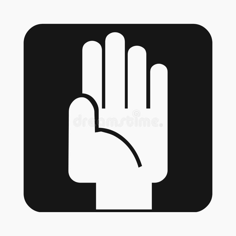 Open Fist, Victory, Miser. Hand Gesture Set Collection Icons in Cartoon ...