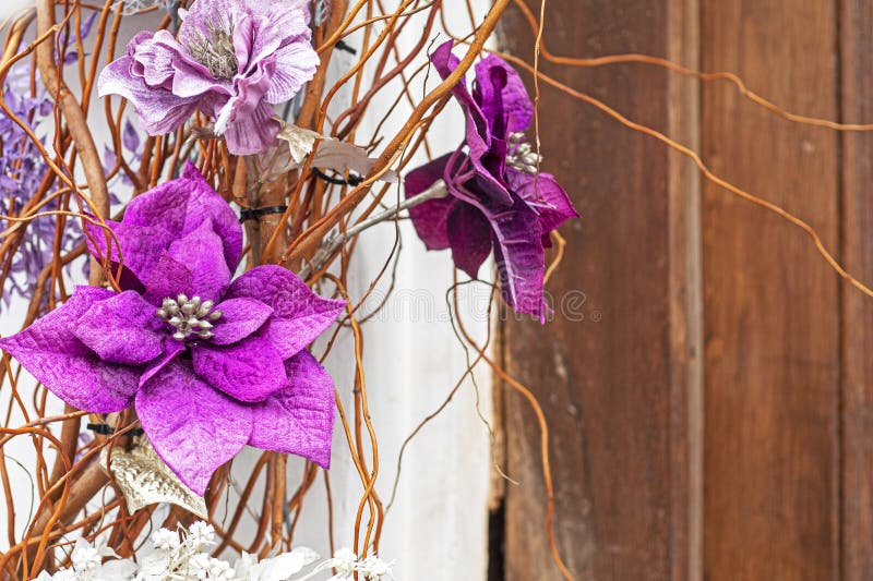 Open Flower on a Light Background. Composition of Flowers Stock Image ...