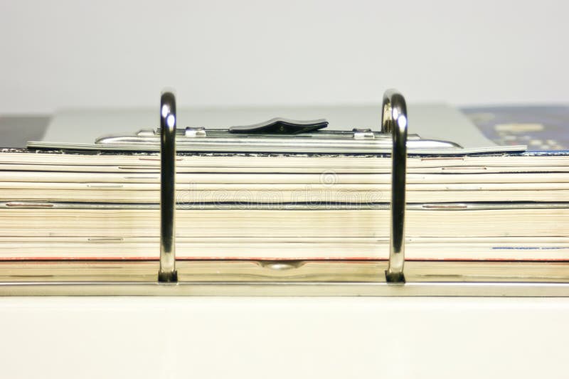 Open the folder stock photo. Image of accounting, business - 10399796