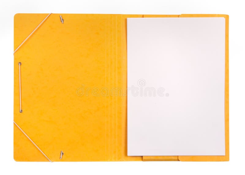 A open folder stock vector. Illustration of clip, line - 16374854