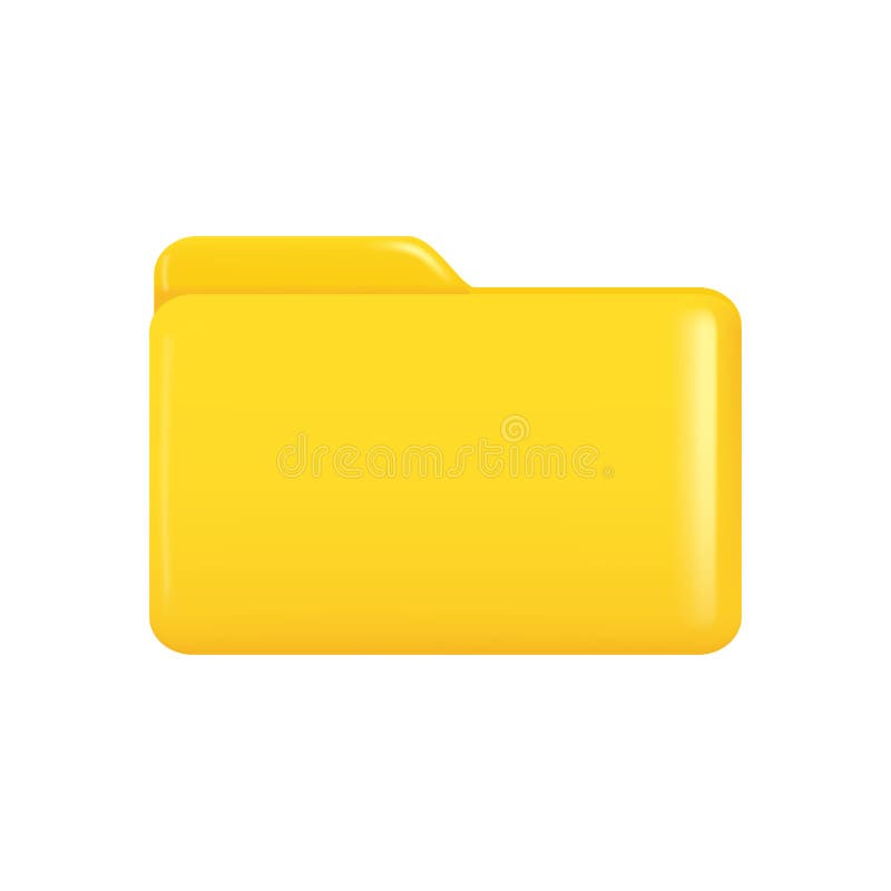 Open Folder with Documents. Vector. Stock Vector - Illustration of ...