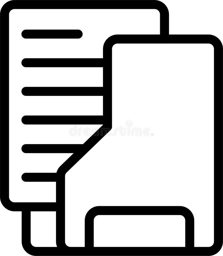 Open Folder Vector Icon stock vector. Illustration of open - 388696127