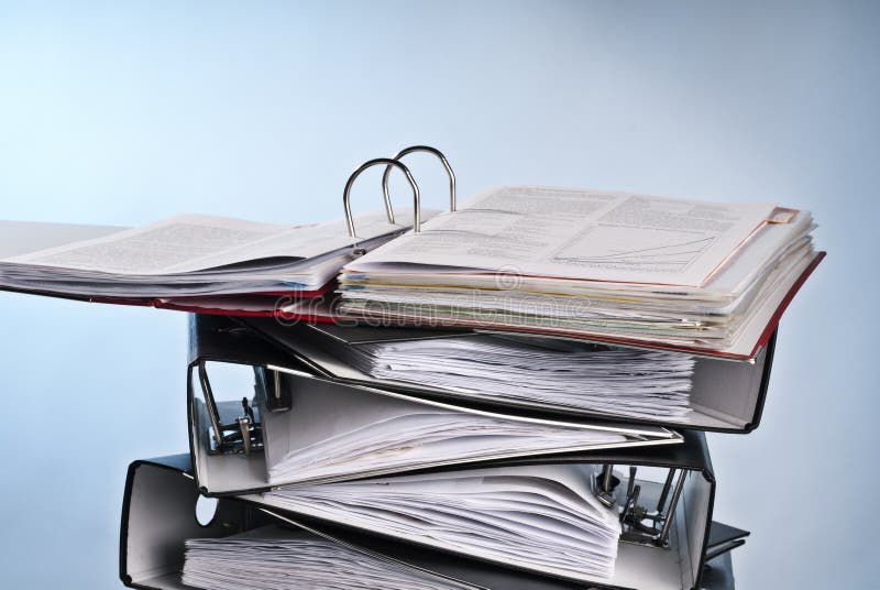 Open binder 03 stock image. Image of archiving, files, archivating - 804921