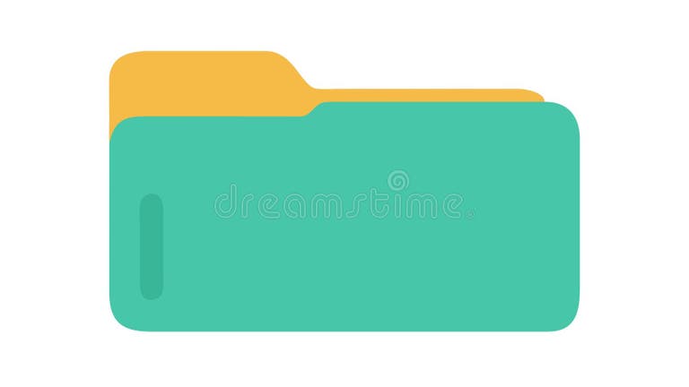 Open Folder Vector Icon, File Management and Organization, Vector Design Generative AI Stock ...