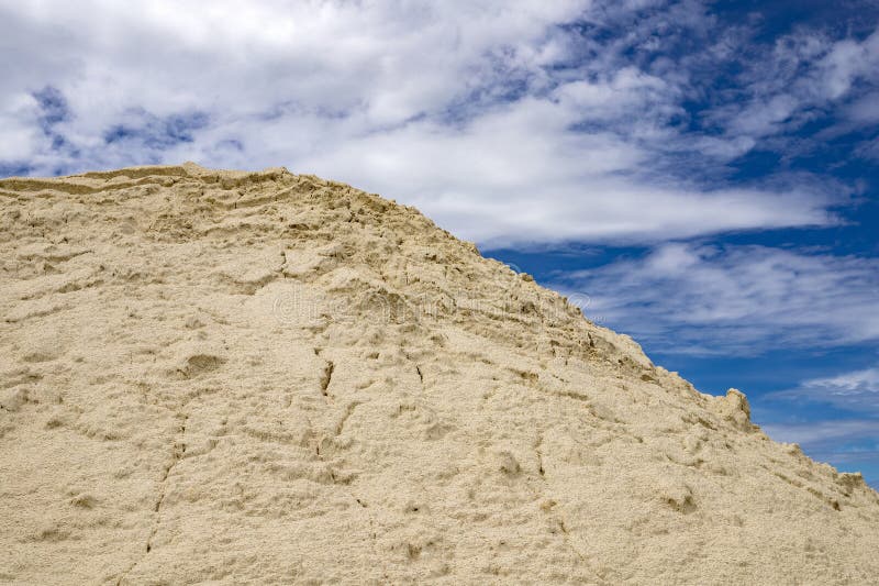 Gigantic Kaolin Mine, Extraction of Porcelain Clay Stock Image - Image ...