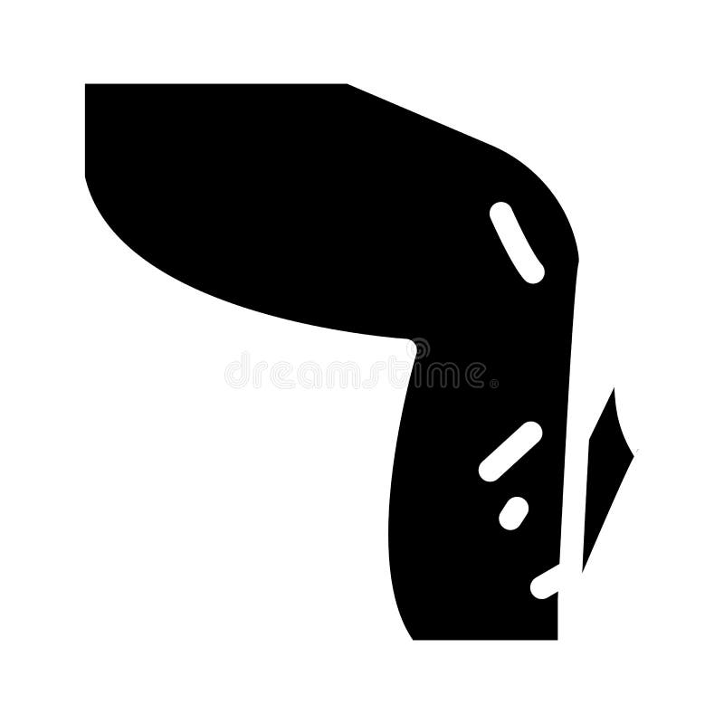 Open Fracture Of The Leg With Dislocation Stock Illustration