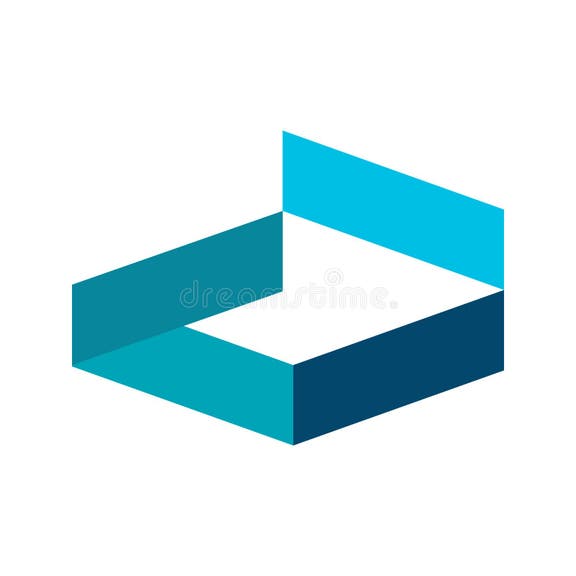 Open Fragment Hexagonal Block Symbol Design Stock Vector - Illustration ...