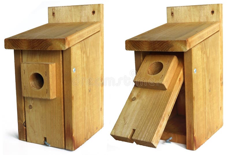 Open fronted nest box stock image. Image of rustic, nesting - 114285393
