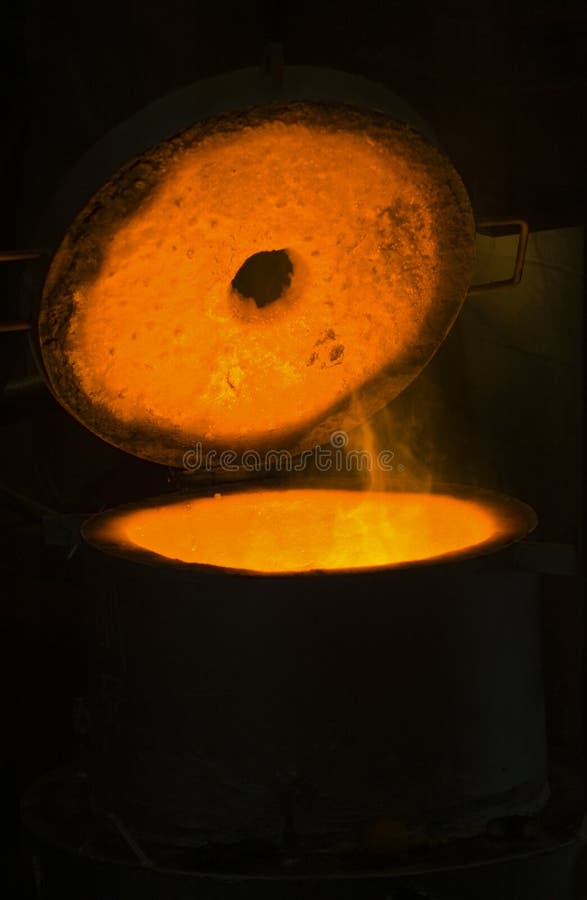 Reheat furnace stock image. Image of industrial, metal - 3752199