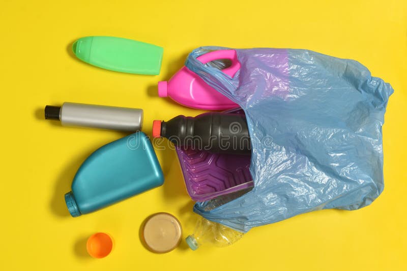 Open Garbage Can Full of Pills, Concept, Medical Waste, Disposal of ...