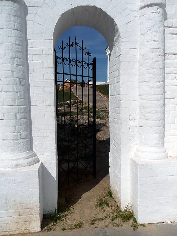 Open gate stock image. Image of input, religion, architecture - 10998851