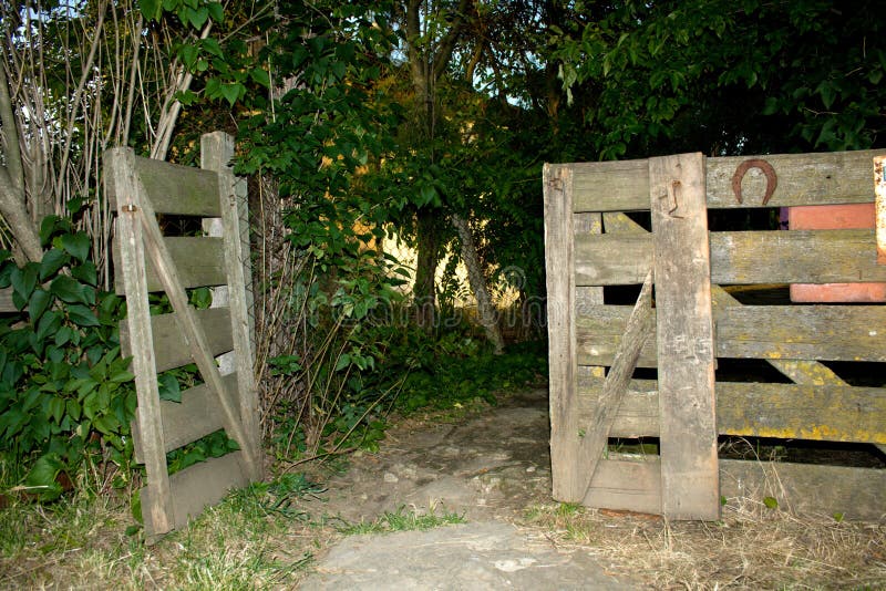 Open Gate stock image. Image of opportunity, aspiration - 29247505