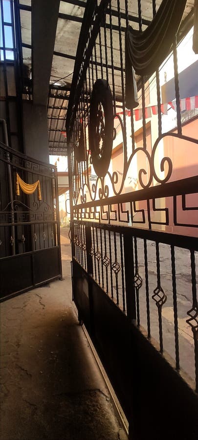 Open the Gate, There is Nothing To Found Stock Photo - Image of open ...