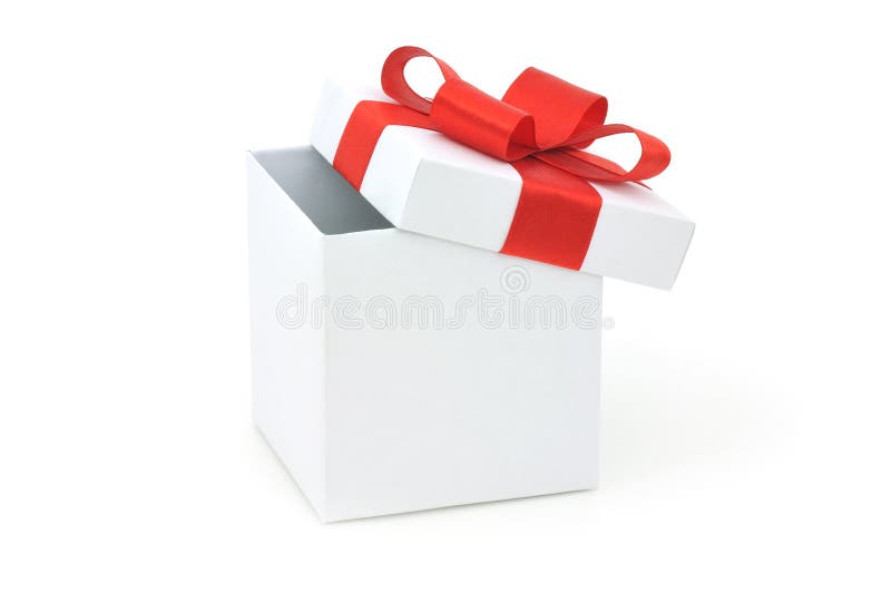 Open gift box stock photo. Image of empty, christmas - 17565230