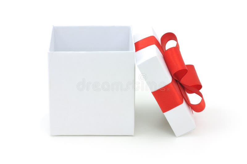 Open gift box stock photo. Image of isolated, empty, christmas - 17593514