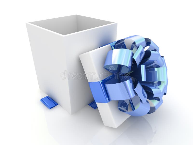 Open gift box stock illustration. Illustration of decor - 19958359