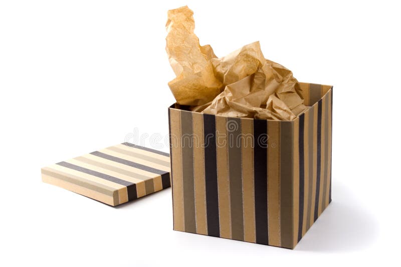 Open gift box stock image. Image of holiday, packaging - 8207605