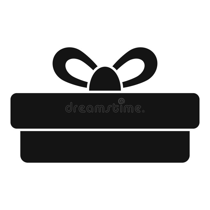 Open Gift Box Icon Simple Vector. Closed Happy Package Stock ...