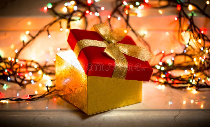 Stars Coming Out Gift Box Stock Photos - Free & Royalty-Free Stock ...