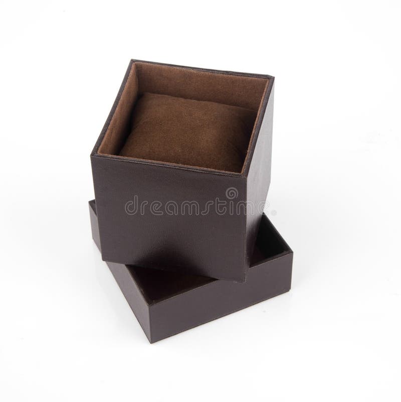Open Gift Box Packaging on White Stock Image - Image of shopping ...