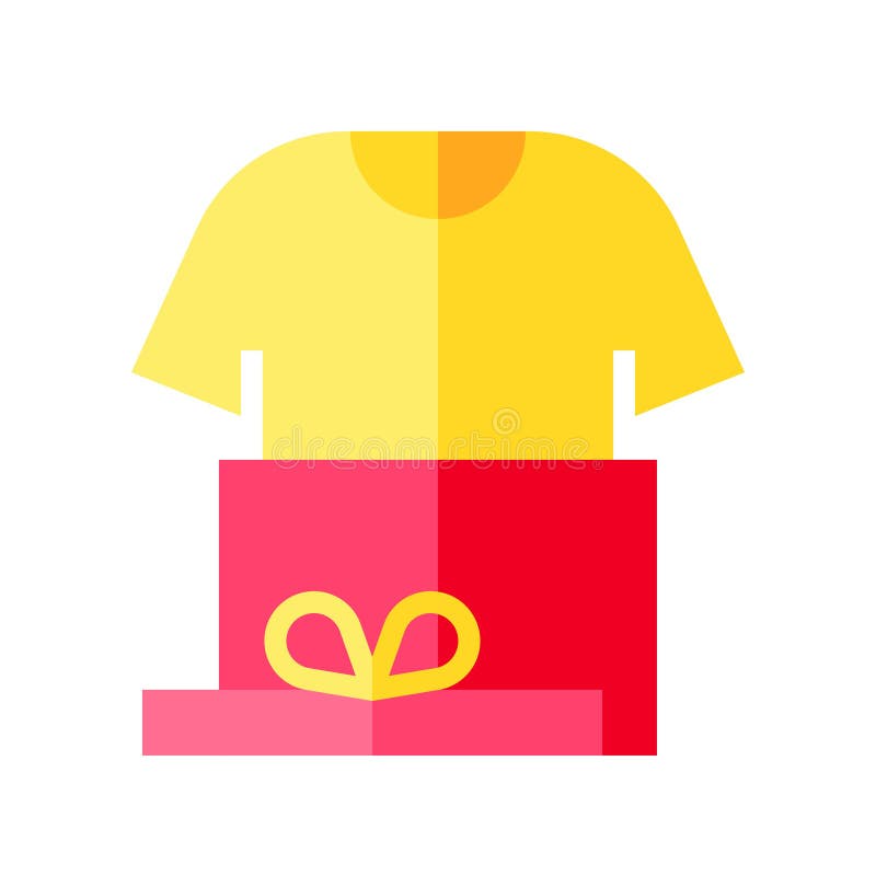 Open Gift Box Vector Illustration, Flat Style Icon Stock Vector ...