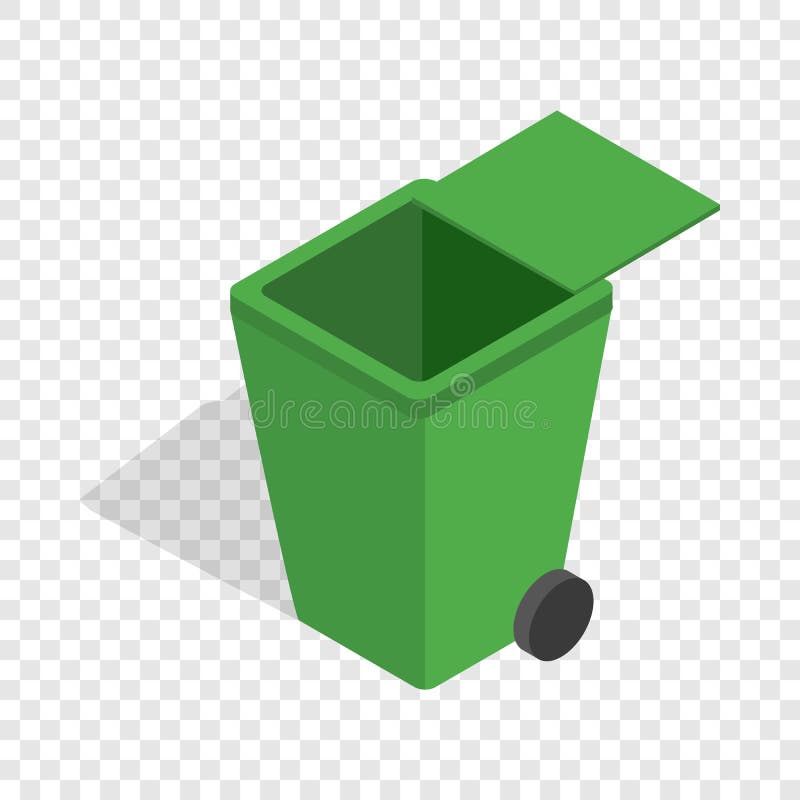 Open Container with Boxes Icon, Isometric 3d Style Stock Illustration ...