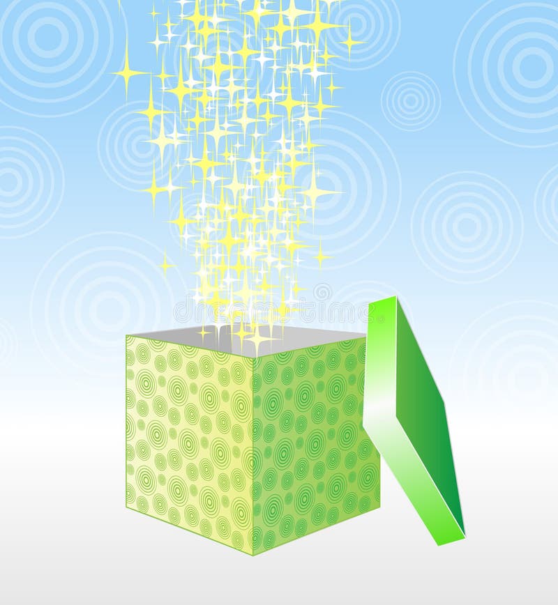 Open Green Door stock illustration. Illustration of digital - 8846396