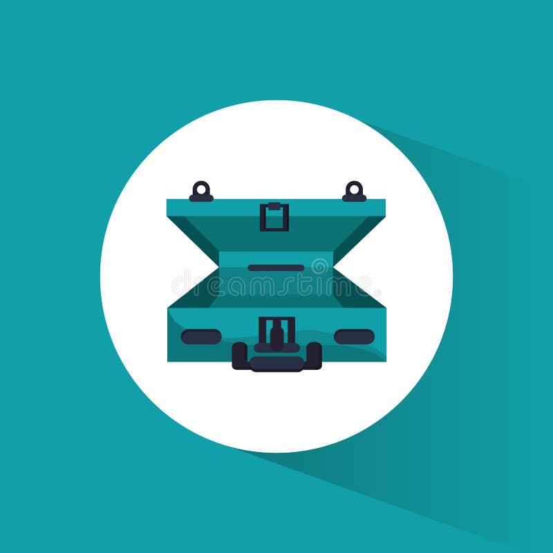 Open Green Suitcase Travel Icon Stock Illustrations – 49 Open Green ...
