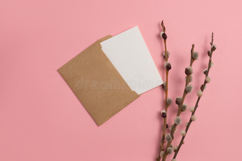 An Open Greeting Card Made from Environmentally Friendly Materials and ...
