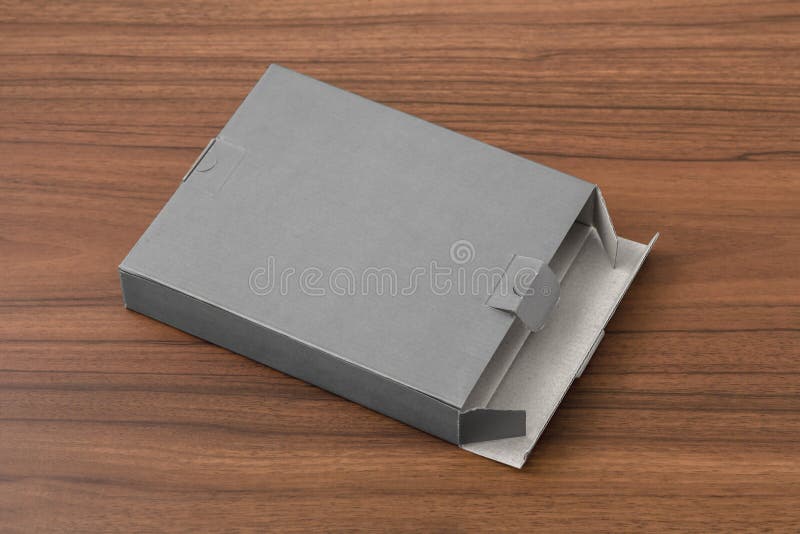 430 Open Gray Packaging Design Box Mockup Gray Stock Photos - Free ...