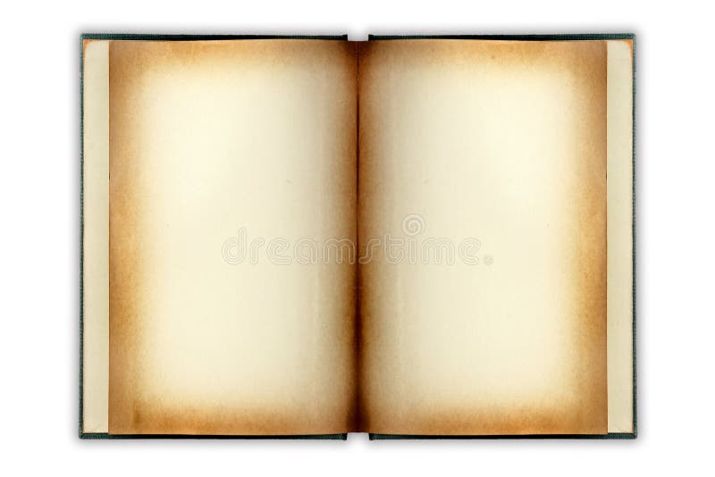 Open Grungy Distressed Book Stock Photo - Image of abstract, grungy ...