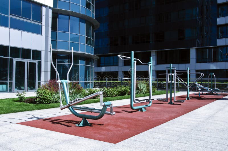 Open gym stock image. Image of built, belgrade, cityscape - 24632385