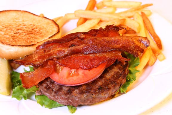 Open hamburger stock photo. Image of juicy, american, fried - 1333452