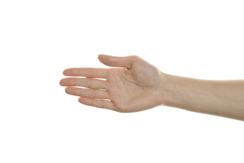 Relaxed feminine hand stock image. Image of touching - 35289453