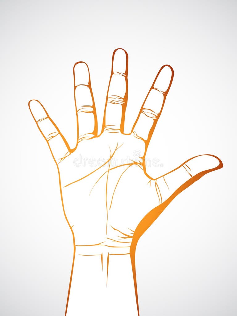 Cartoon Open Palm Hand Stock Illustrations – 3,361 Cartoon Open Palm ...