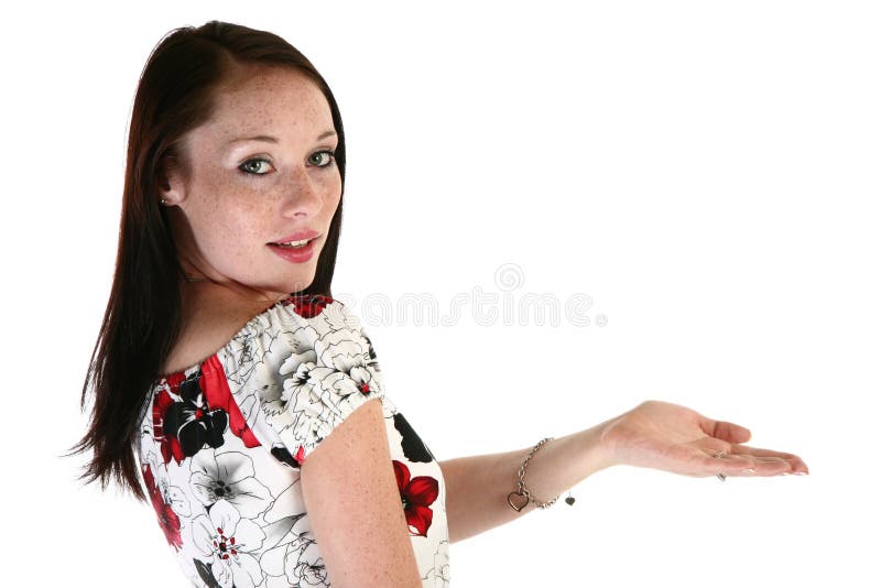 Open Hand stock image. Image of showing, pretty, teen - 2994735