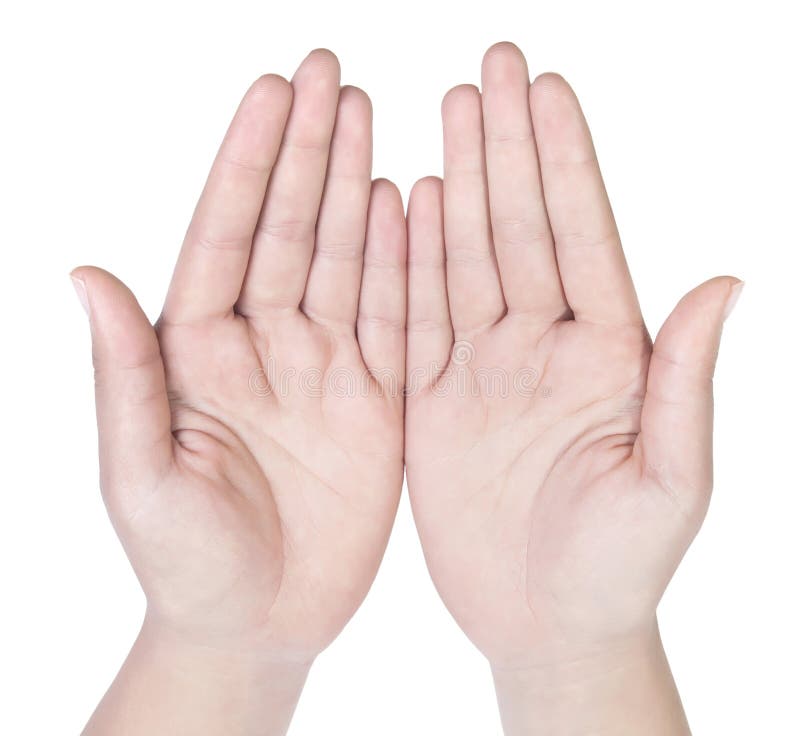 Open handen stock foto. Image of aantal, signaal, bericht - 7288644