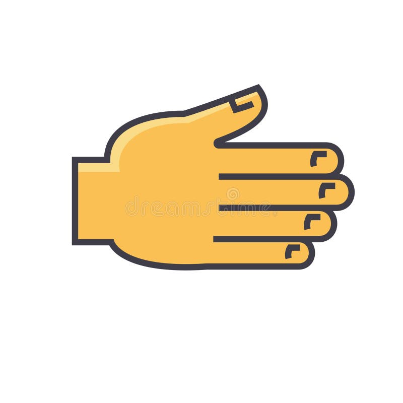 Hand Gesture Grabbing Stock Illustrations – 168 Hand Gesture Grabbing ...