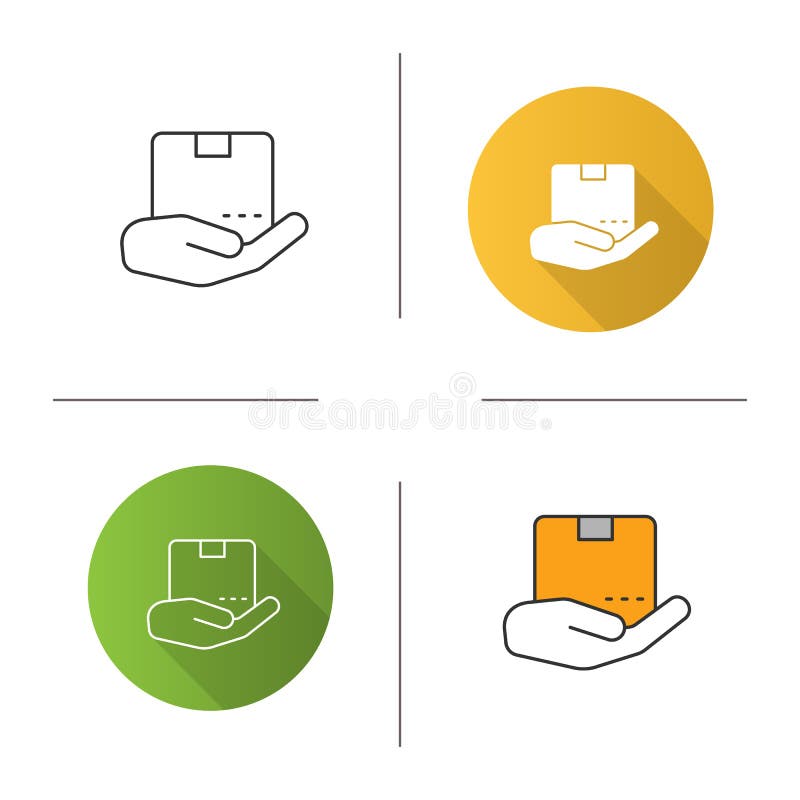 Parcel Delivery Logo Hand Stock Illustrations – 1,302 Parcel Delivery ...