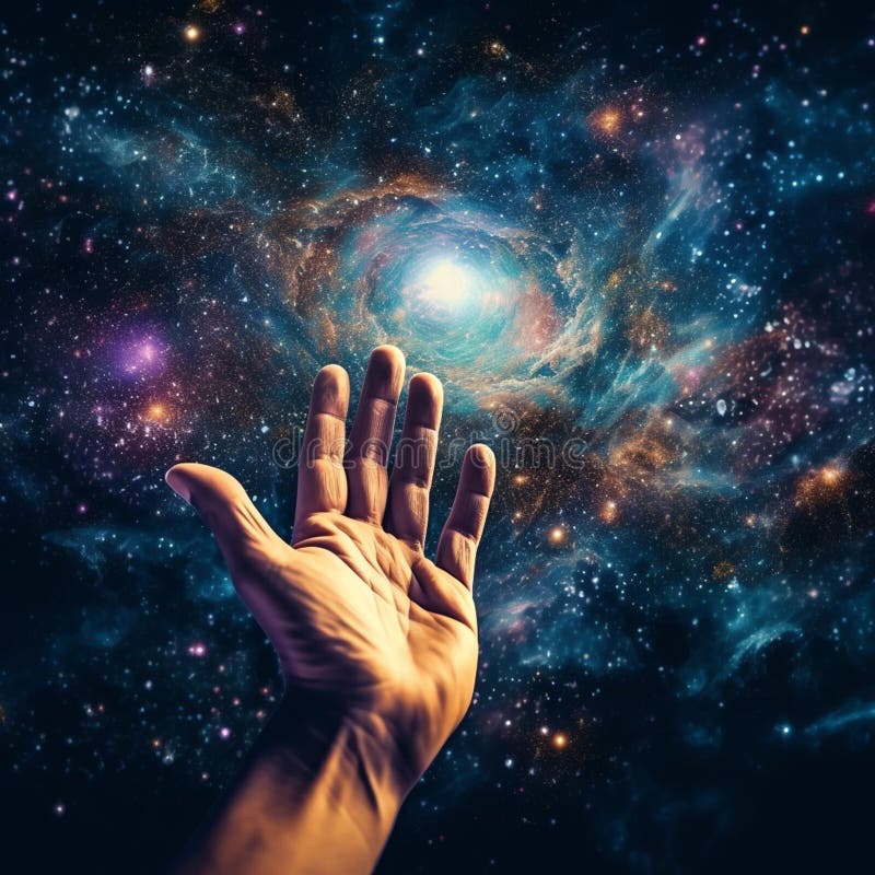 An Open Hand, Reaching Towards the Galactic Light Source in the Milky ...